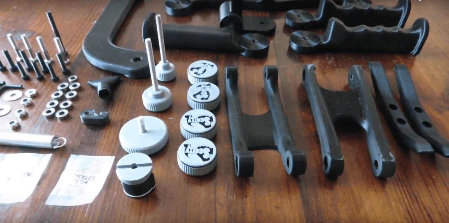 Gimbal with 4th Axis stabilizer 3D Printed for your Smartphone